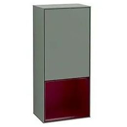 Villeroy & Boch Villeroy und Boch Finion Seitenschrank G540HBGM 41,8cm, links, Emotion, Regal unten Peony Matt, Olive Matt Lacquer