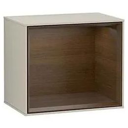 Villeroy & Boch Villeroy und Boch Finion Regalmodul G580GNHH 41,8x35,6x27cm, Emotion, Regal Walnut Veneer, Sand Matt Lacquer