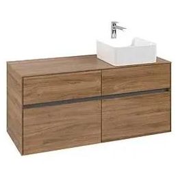 Villeroy & Boch Villeroy und Boch Collaro Waschtischunterschrank C04300RH 120x54,8x50cm, Waschtisch rechts, Kansas Oak