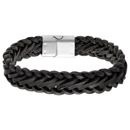 Lucardi Bracelet 'Urban Story' male Black size 19