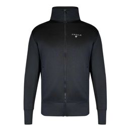SikSilk Sweatjacke Herren Gr&ouml;&szlig;e XXL schwarz / wei&szlig;