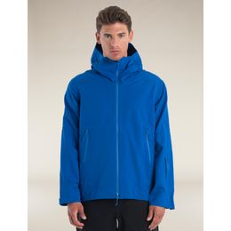 Icebreaker Merino Shell+™ Peak Kapuzenjacke - Mann - Lazurite - Größe M