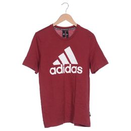 Adidas Herren T-Shirt, bordeaux, Gr. 48