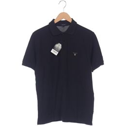 Gant Herren Poloshirt, schwarz, Gr. 46