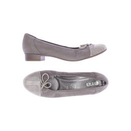 Ara Damen Ballerinas, grau, Gr. 37.5