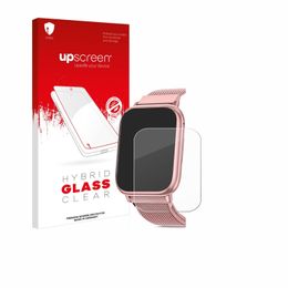 upscreen Displayschutzglas Schutzglas für Qeyumyeu G93 1.83", Schutzfolie Display Schutz Glas Folie klar, weiß