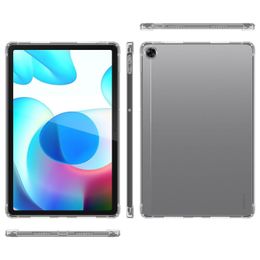 Cadorabo Tablet-Hülle für Realme Pad Realme Pad, Hülle TPU Silikon Handy Schutzhülle Ultra Slim, weiß