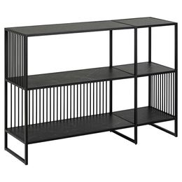 ebuy24 Regal Strington Regal 2 Ablagen schwarz.