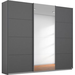 Schwebetürenschrank Rauch, B:203cm H:230cm T:62cm, grau, Holzwerkstoff, Schränke, "Kleiderschrank Schrank Garderobe Wäscheschrank BESTSELLER KEPAN",