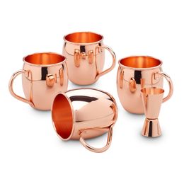 ECHTWERK Moscow Mule Becher Set 5tlg aus Edelstahl