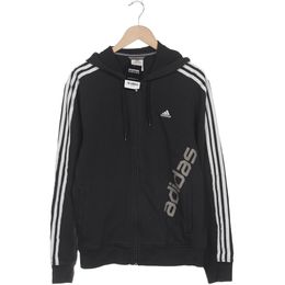 Adidas Herren Kapuzenpullover, schwarz, Gr. 48