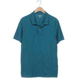 LANDS' END Lands End Herren Poloshirt, türkis, Gr. 52