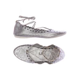 Bugatti Damen Ballerinas, silber, Gr. 41