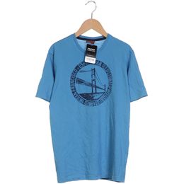 Esprit Herren T-Shirt, blau, Gr. 48