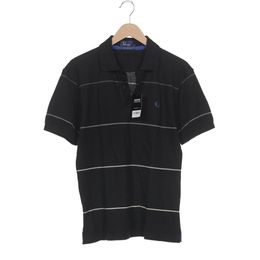 Fred Perry Herren Poloshirt, schwarz, Gr. 46