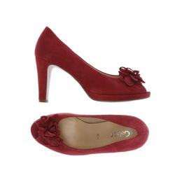 Gabor Damen Pumps, rot, Gr. 5.5