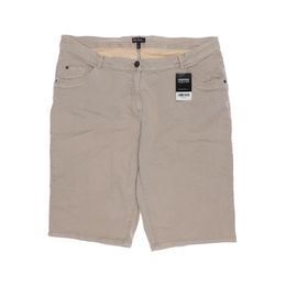 Ulla Popken Damen Shorts, beige, Gr. 50