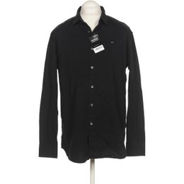 Tommy Jeans Herren Hemd, schwarz, Gr. 54