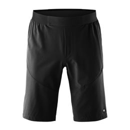 Fahrradhose Gonso "SIMPLITO" Gr. XXXL, Normalgrößen, schwarz Herren Hosen Bike-Shorts, leichte Radhose mit elastischem Bund und RV-Tasche