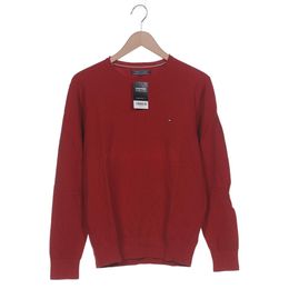 Tommy Hilfiger Herren Pullover, rot, Gr. 48