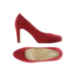 Gabor Damen Pumps, rot, Gr. 5