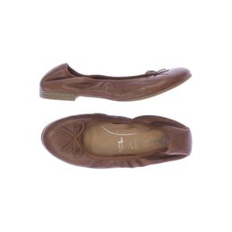 Tamaris Damen Ballerinas, braun, Gr. 37