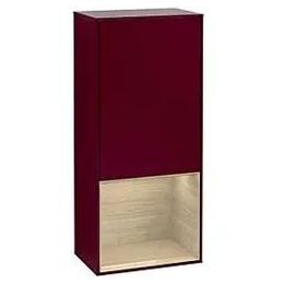 Villeroy & Boch Villeroy und Boch Finion Seitenschrank G550PCHB 41,8cm, rechts, Emotion, Regal unten Oak Veneer, Peony Matt