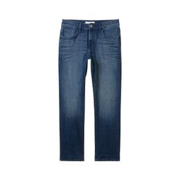 Tom Tailor Herren Marvin Straight Jeans, blau, Uni, Gr. 30/32