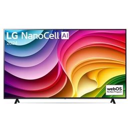 LG 75" 4K NanoCell AI Smart TV NANO82 75NANO82T6B Fernseher