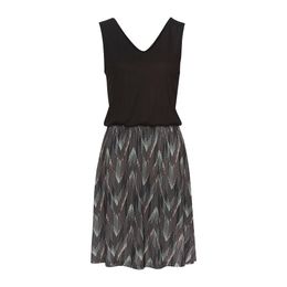 Vivance Kleid Damen Gr&ouml;&szlig;e 36 graumeliert / mint / schwarz Winterkleid