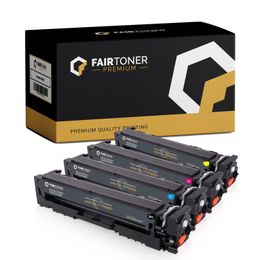 FairToner Premium 4er Multipack Set Kompatibel f&uuml;r HP CF540X-CF543X Color LaserJet Pro MFP M 280 nw Toner
