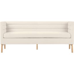 Sitzbank LeGer Home by Lena Gercke "Isaline" Sitzbänke Gr. B/H/T: 180 cm x 74,5 cm x 54 cm, Feinstruktur, beige (creme) Sitzbank Essbank In 4 Farben und 3 Breiten, Sitzhöhe 48 cm