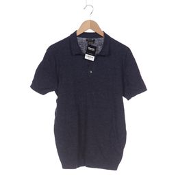 Massimo Dutti Herren Poloshirt, marineblau, Gr. 54