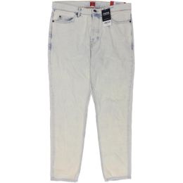 Hugo by Hugo Boss Herren Jeans, cremeweiß, Gr. 32