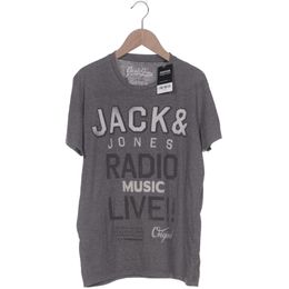 Jack & Jones Jack & Jones Herren T-Shirt, grau, Gr. 52