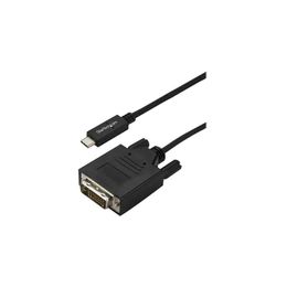 StarTech.com 3 m (10 ft.) USB-C to DVI Cable - 1920 x 1200 - Black - external video adapter