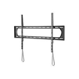 Manhattan TV & Monitor Mount, Wall (Low Profile), Fixed, 1 screen, Screen Sizes: 60-120", Black, VESA 50x50 to 900x600mm, Max 120kg, Ultra Slim, LFD, Lifetime Warranty - Befestigungskit (Wandmontage) - extrem dünnes und flaches Profil (fest) - für...