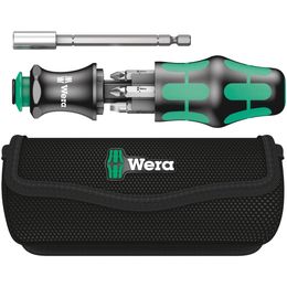 Wera Werkzeug-Set, 05134491001, Kraftform Kompakt 28 mit Tasche, 6-teilig