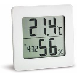 TFA Digitales Thermo-Hygrometer 30.5033.02, wei&szlig;