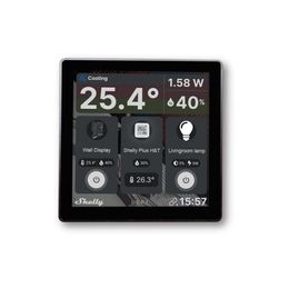 Shelly WLAN-Schaltaktor Wall Display, Android, UP, schwarz