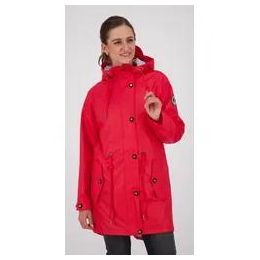 Regenjacke DEPROC ACTIVE "Friesennerz LOVE PEAK UNI WOMEN" Gr. 40/42 (M), rot Damen Jacken auch in Großen Größen erhältlich