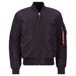 Bomberjacke Alpha Industries "Alpha Industries Men - Bomber Jackets MA-1 VF 59" Gr. S, lila (plum) Herren Jacken