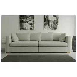 Guido Maria Kretschmer Home & Living Big-Sofa GUIDO MARIA KRETSCHMER HOME & LIVING "Arles" Sofas Gr. B/H/T: 266cm x 80cm x 113cm, Flachgewebe, braun (latte) extra tiefe Sitzfläche, in diversen Stoffqualitäten