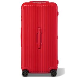 Rimowa Essential Trunk Plus Großer Koffer in Glänzendes Rot - Polycarbonat - 80x37x41