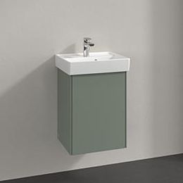 Villeroy & Boch Villeroy und Boch Collaro Waschtischunterschrank C00501AF 41x54,6x34,4cm, Waschbecken mittig, Anschlag rechts, soft green