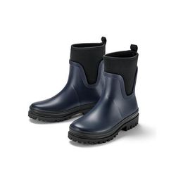 Tchibo Kinder-Neopren-Regenstiefel - Dunkelblau - Kinder - Gr.: 32/33