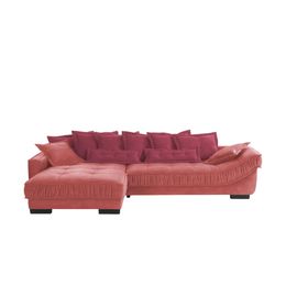 pop Ecksofa Zweifarbig Diwan III ¦ rot ¦ Maße (cm): B: 333 H: 90 T: 2