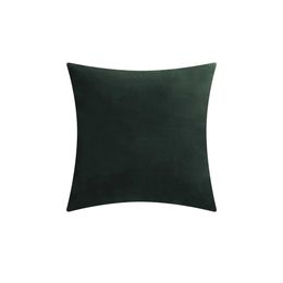 Höffner Dekokissen 40x40 cm Skagen ¦ grün ¦ Maße (cm): B: 40 H: 40