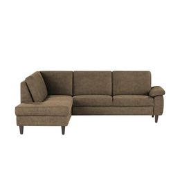 DIVA Ecksofa DIVA ¦ braun ¦ Maße (cm): B: 255 H: 90 T: 210