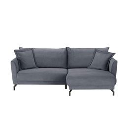 bobb Ecksofa Yolanda ¦ grau ¦ Maße (cm): B: 257 H: 94 T: 174